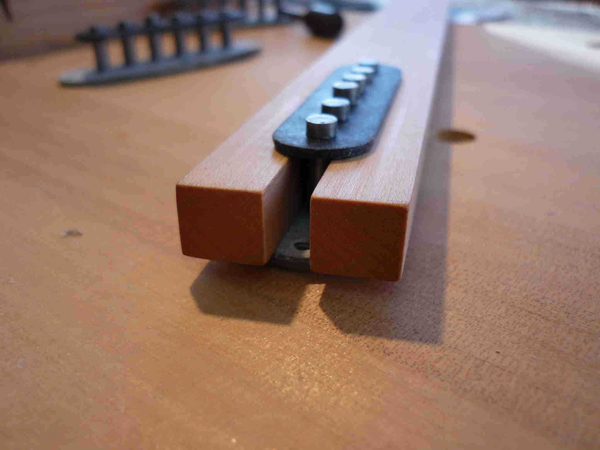 Abigail Ybarra Strat pickup bobbin remaking #8 | Fryer Guitars